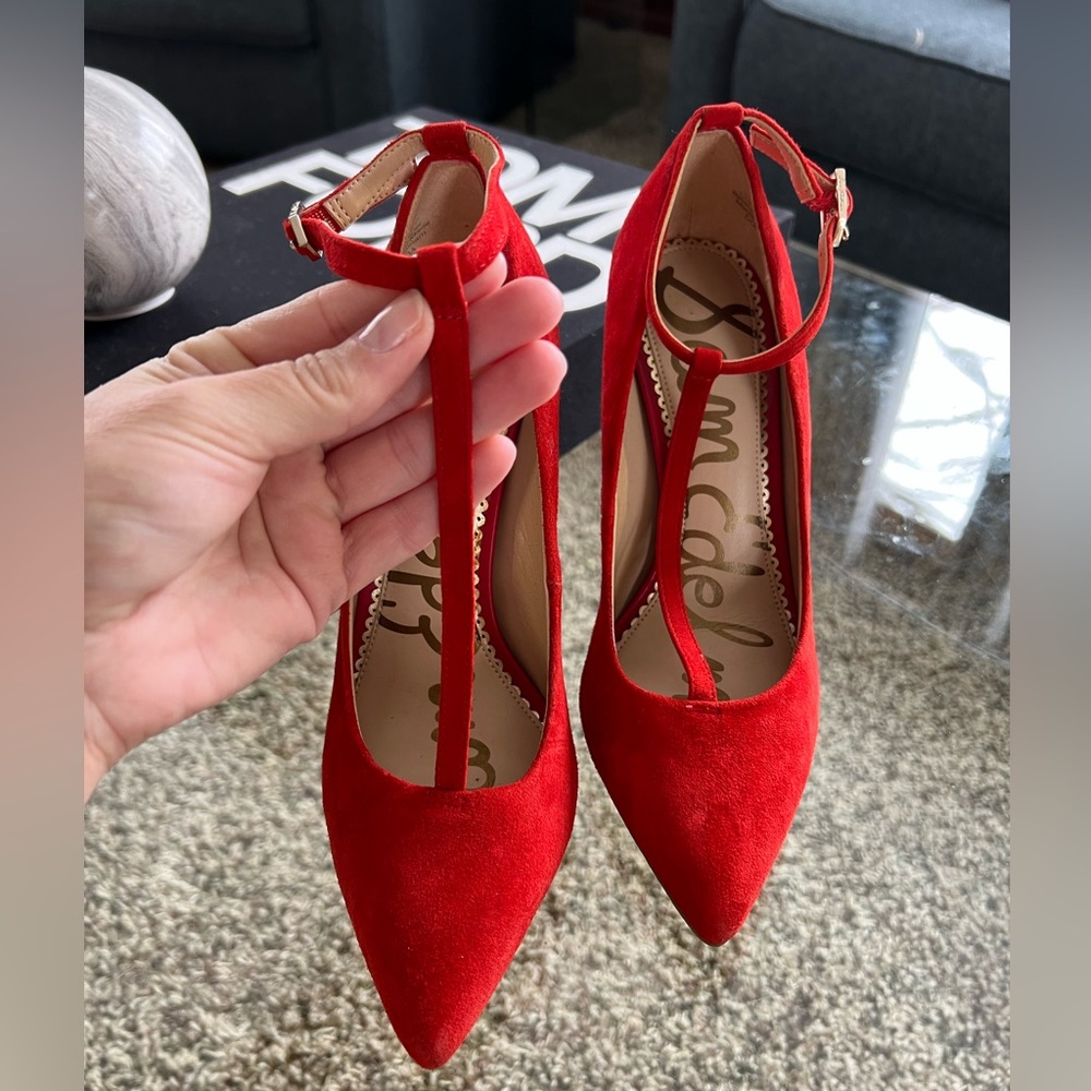 Sam Edelman Red Pumps - Gem